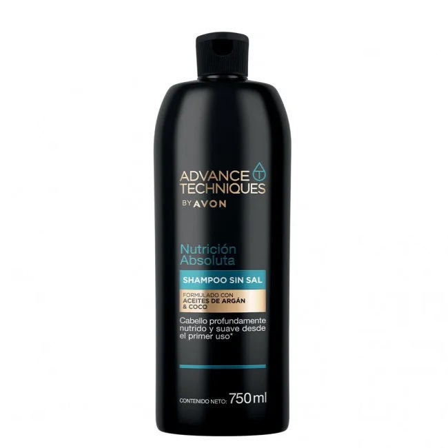 shampoo sin sal aceite de argán y coco nutrición absoluta Advance ...