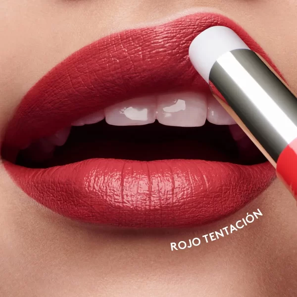 Labial COLORFIX 36H Duo Tattoo. Rojo Tentación Esika, 2gr – Munaycha Store