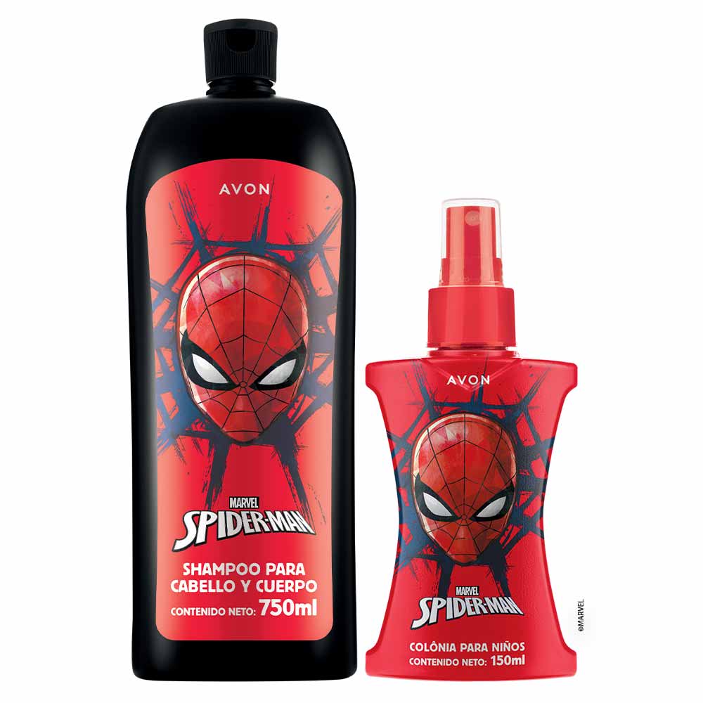 Set x2 Spider-Man De Marvel: Shampoo y Colonia – Munaycha Store